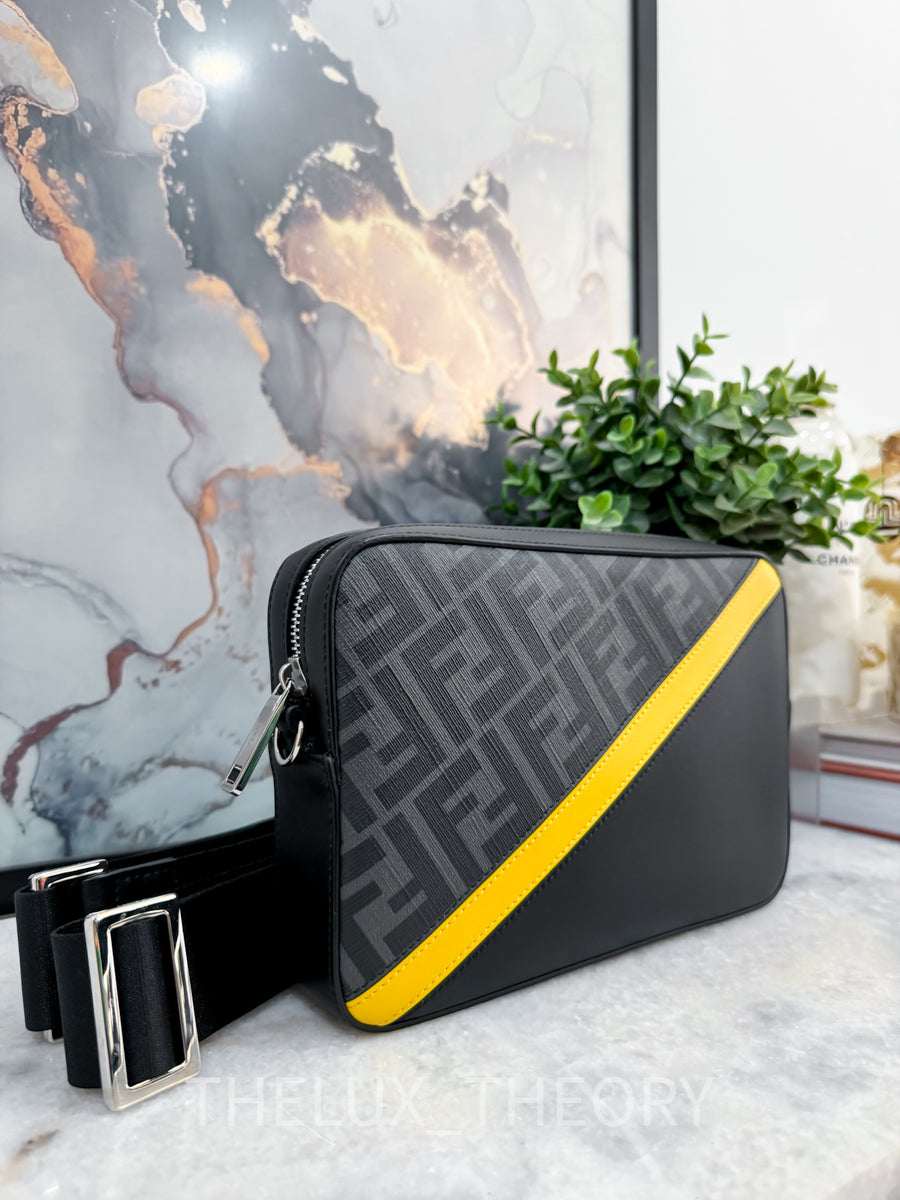 FENDI DIAGONAL CAMERA BAG – THE LUX THEORY