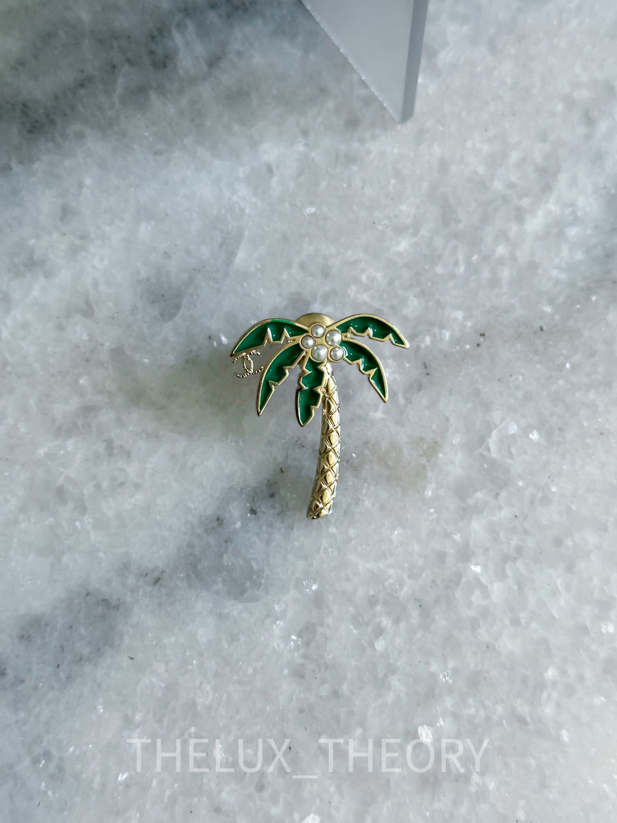 17C CC PALM TREE BROOCH – THE LUX THEORY